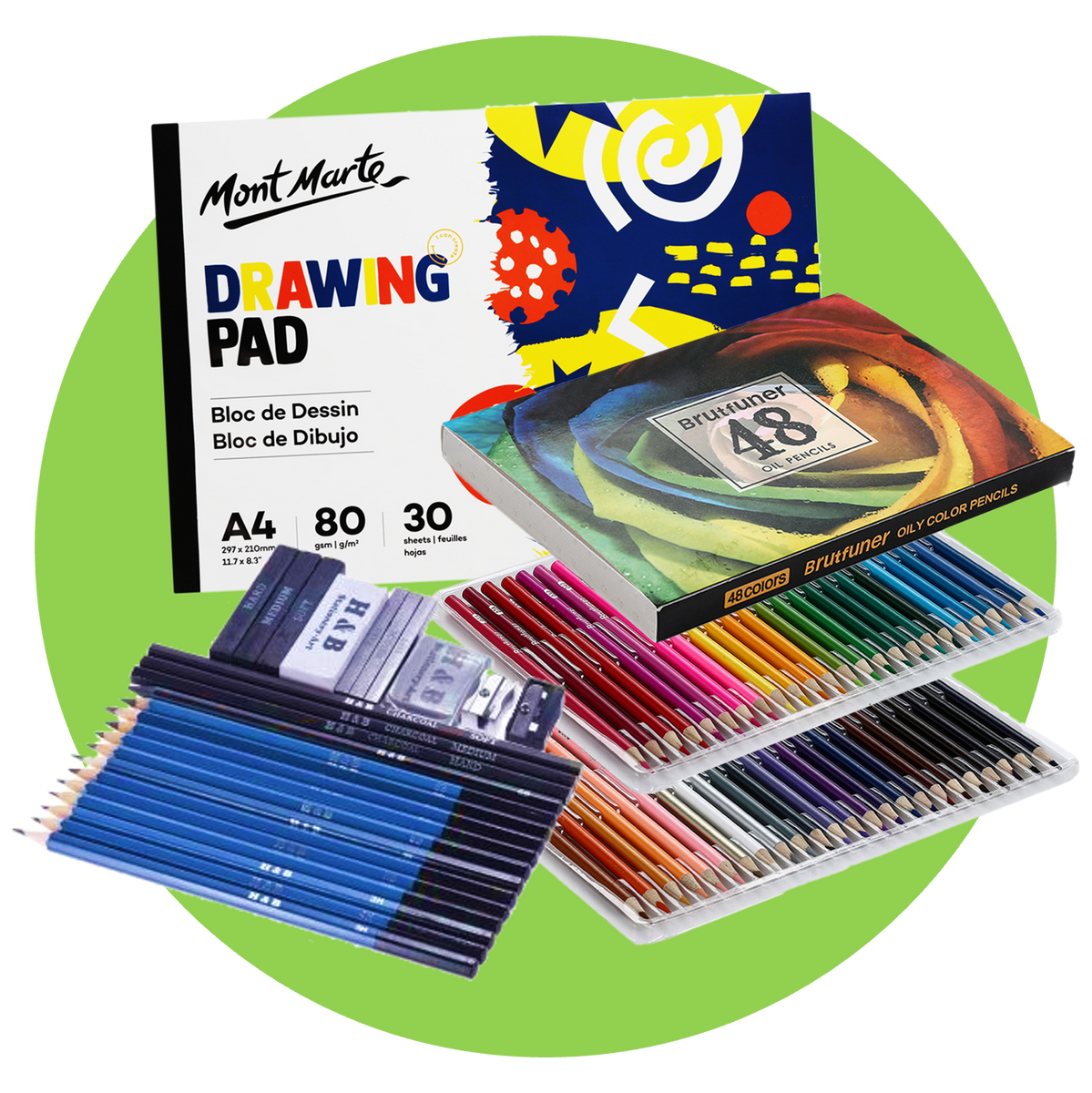 Sketch & Draw 75 Piece Art Set – Successories